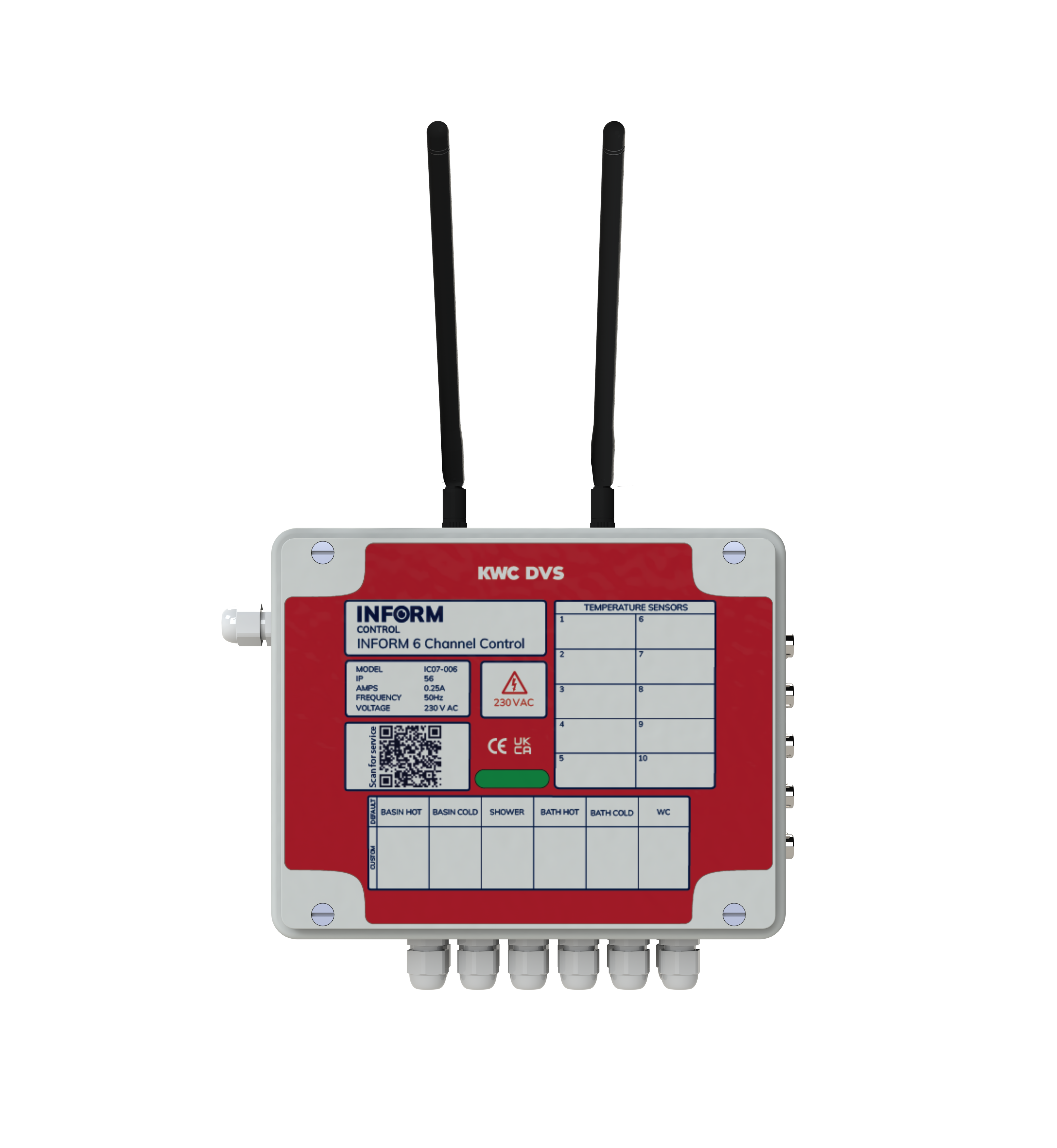 INFORM 6 Channel control box - IC07-006 : Lobill WC